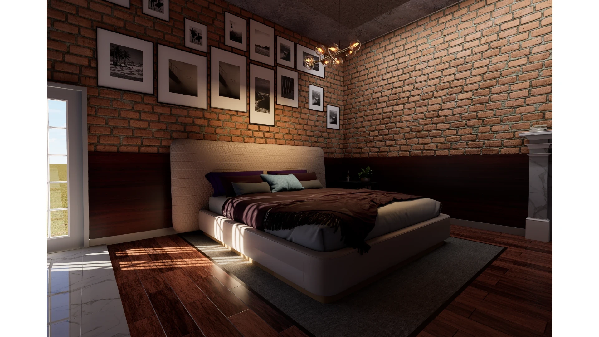 ArtStation - Loft Bedroom
