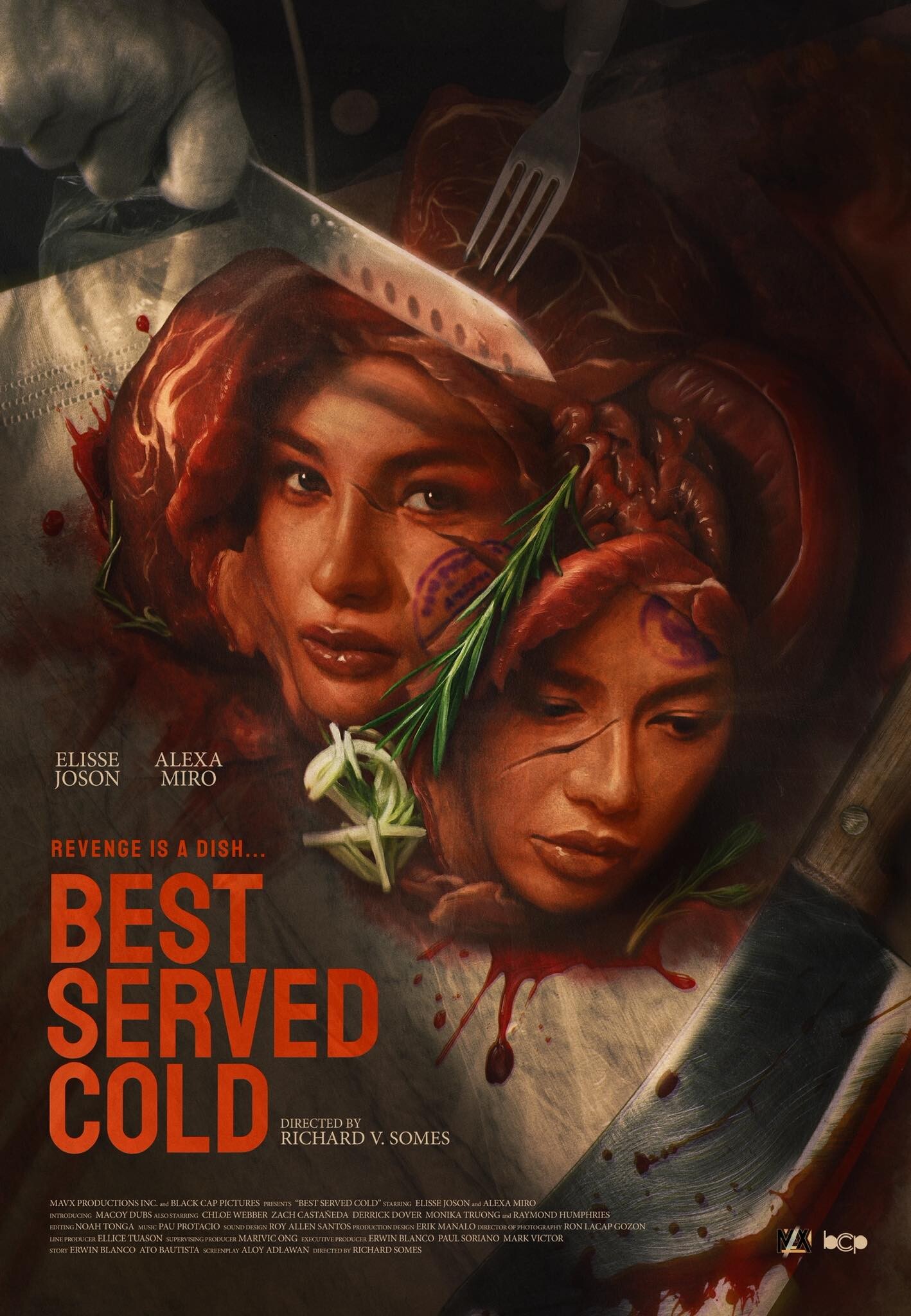ArtStation - Best Served Cold (2026) Amazon Prime Official Poster