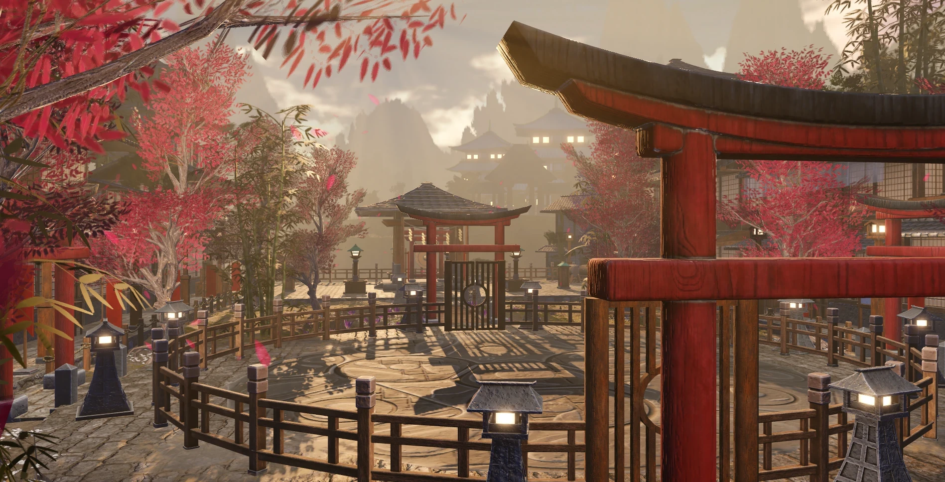 ArtStation - Japanese Hill Town