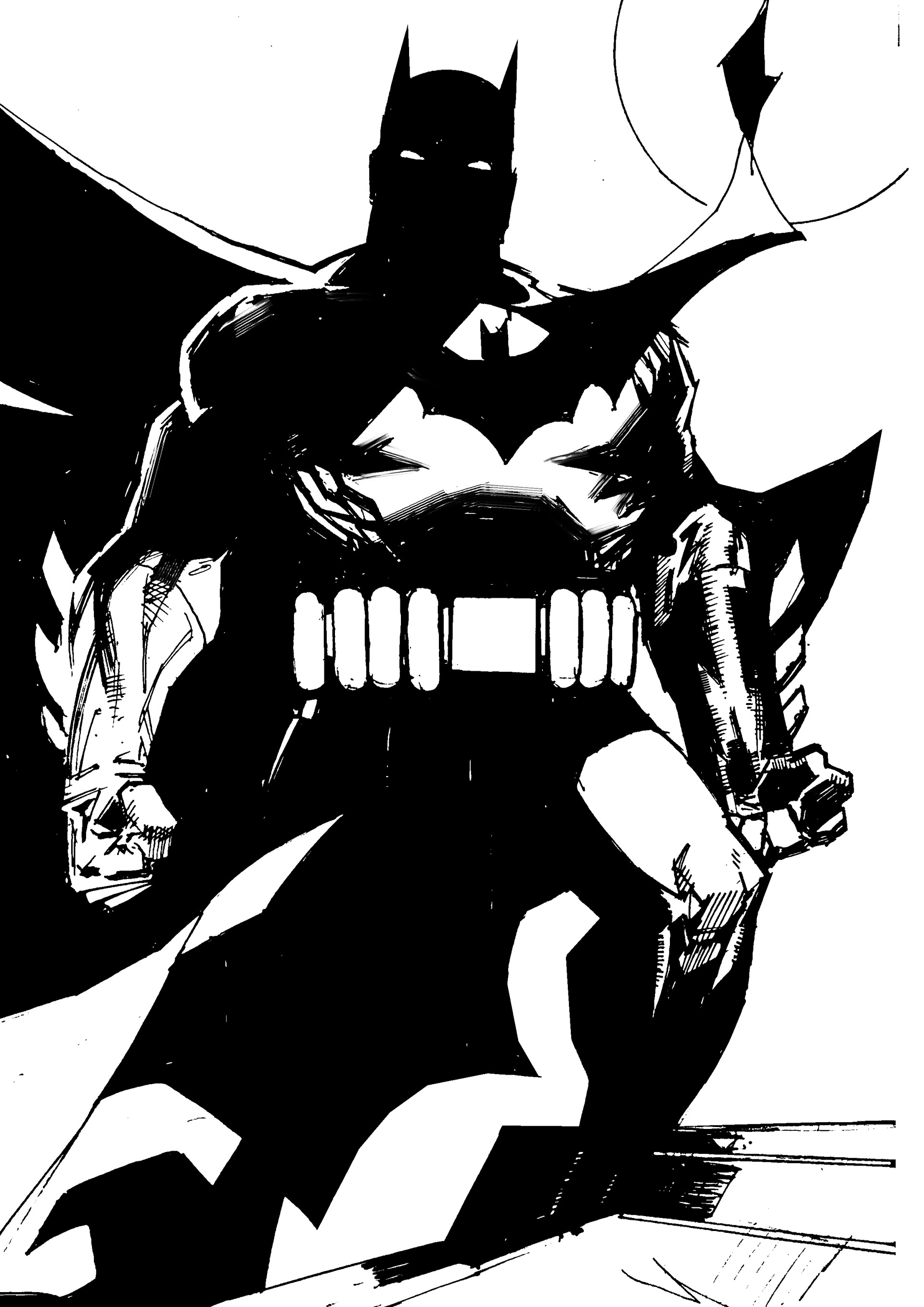 ArtStation - Inking the Batman