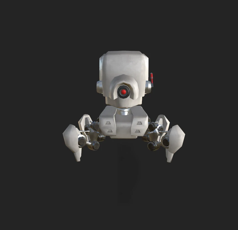 ArtStation - 3d model of a Spy bot M-25