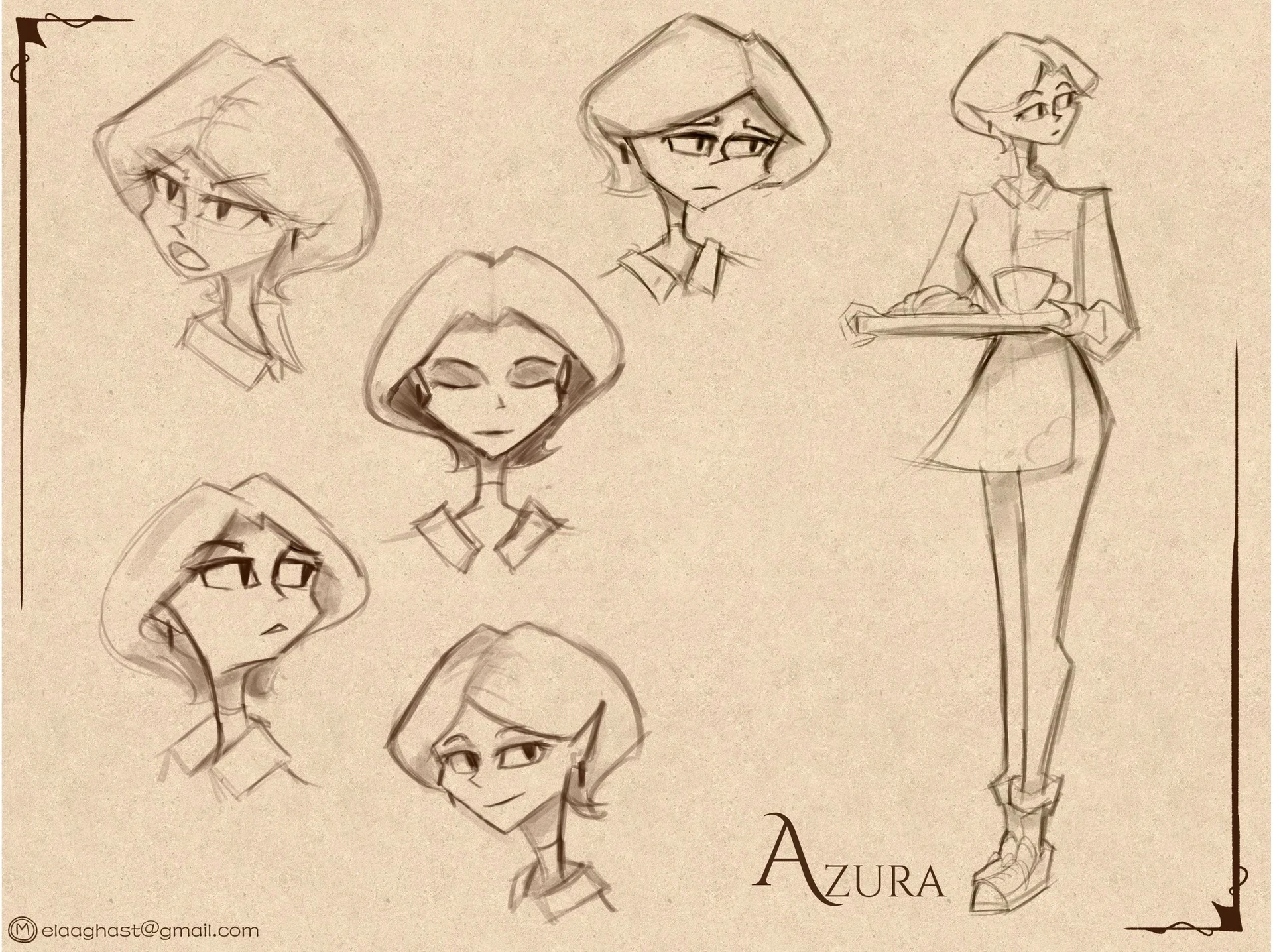 ArtStation - The Waitress