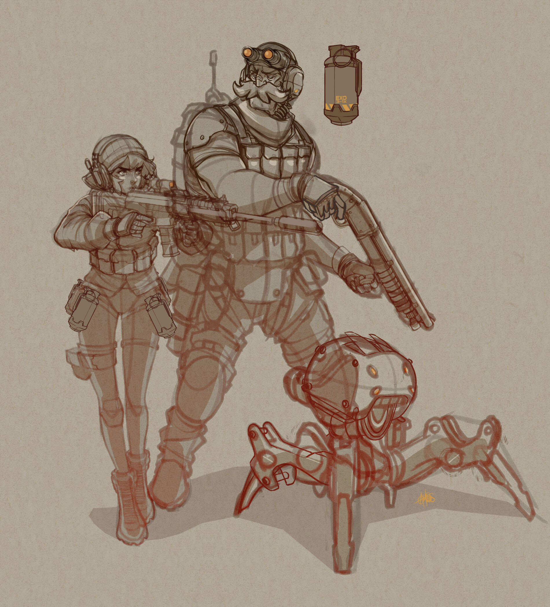 ArtStation - Random character designs 01