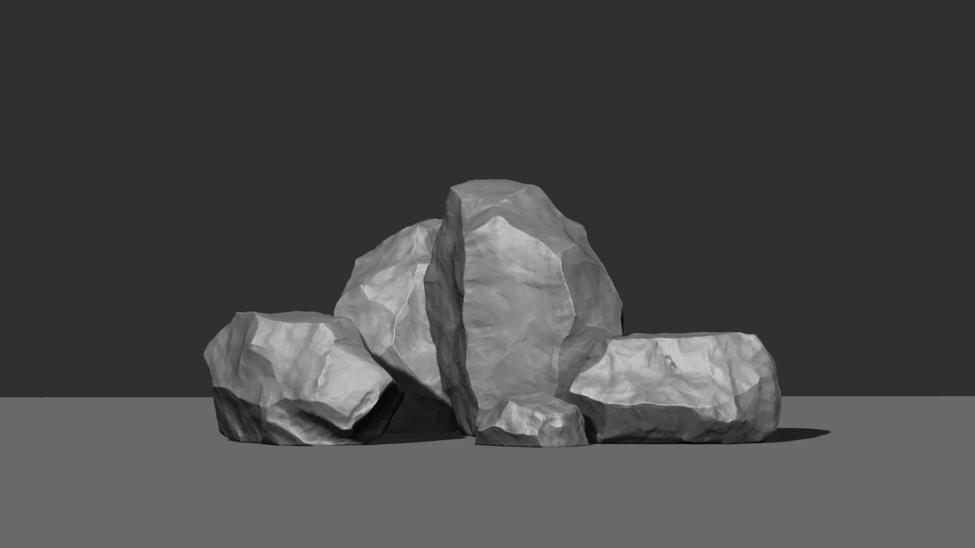 ArtStation - Rock sculpting practice