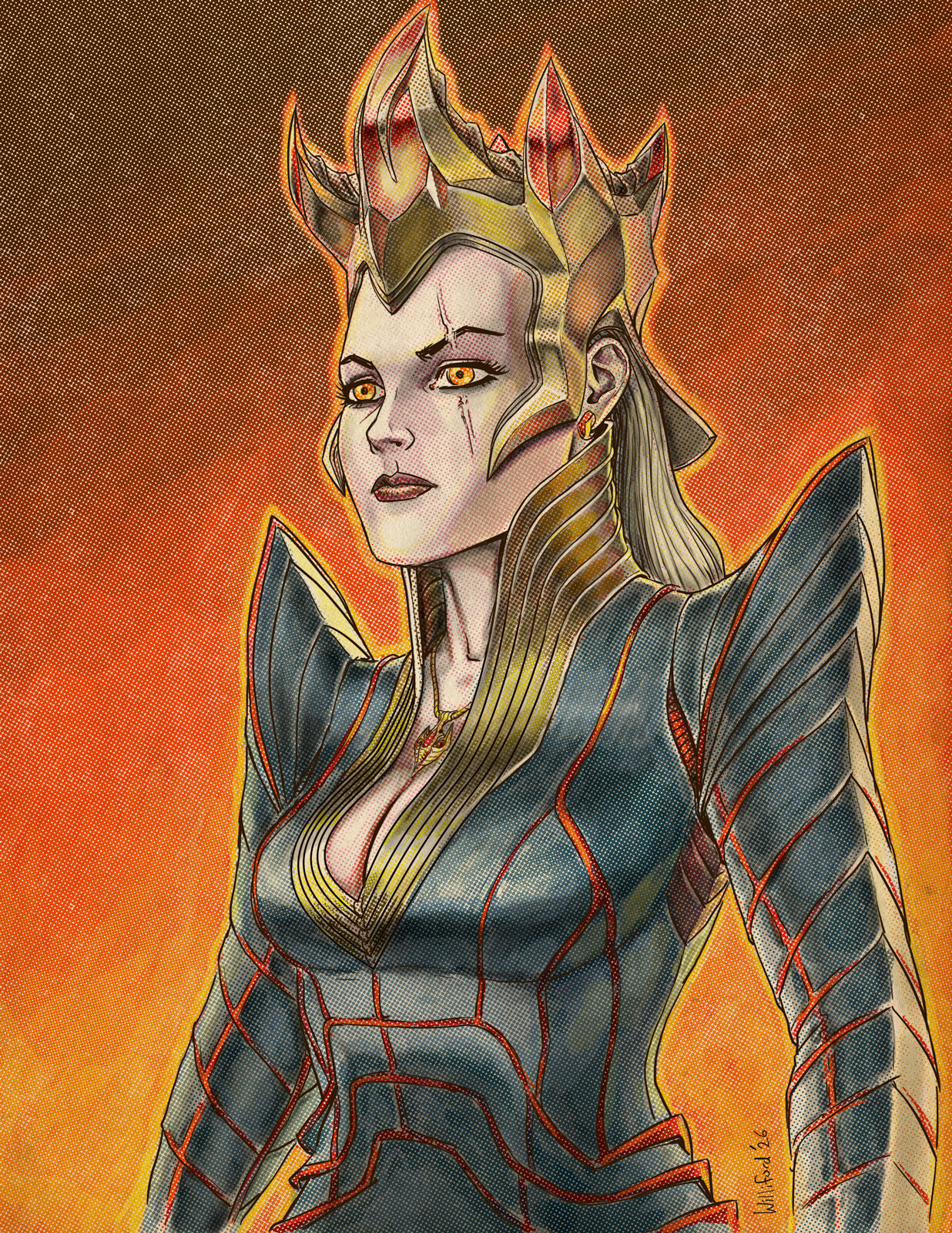 ArtStation - BLOOD QUEEN
