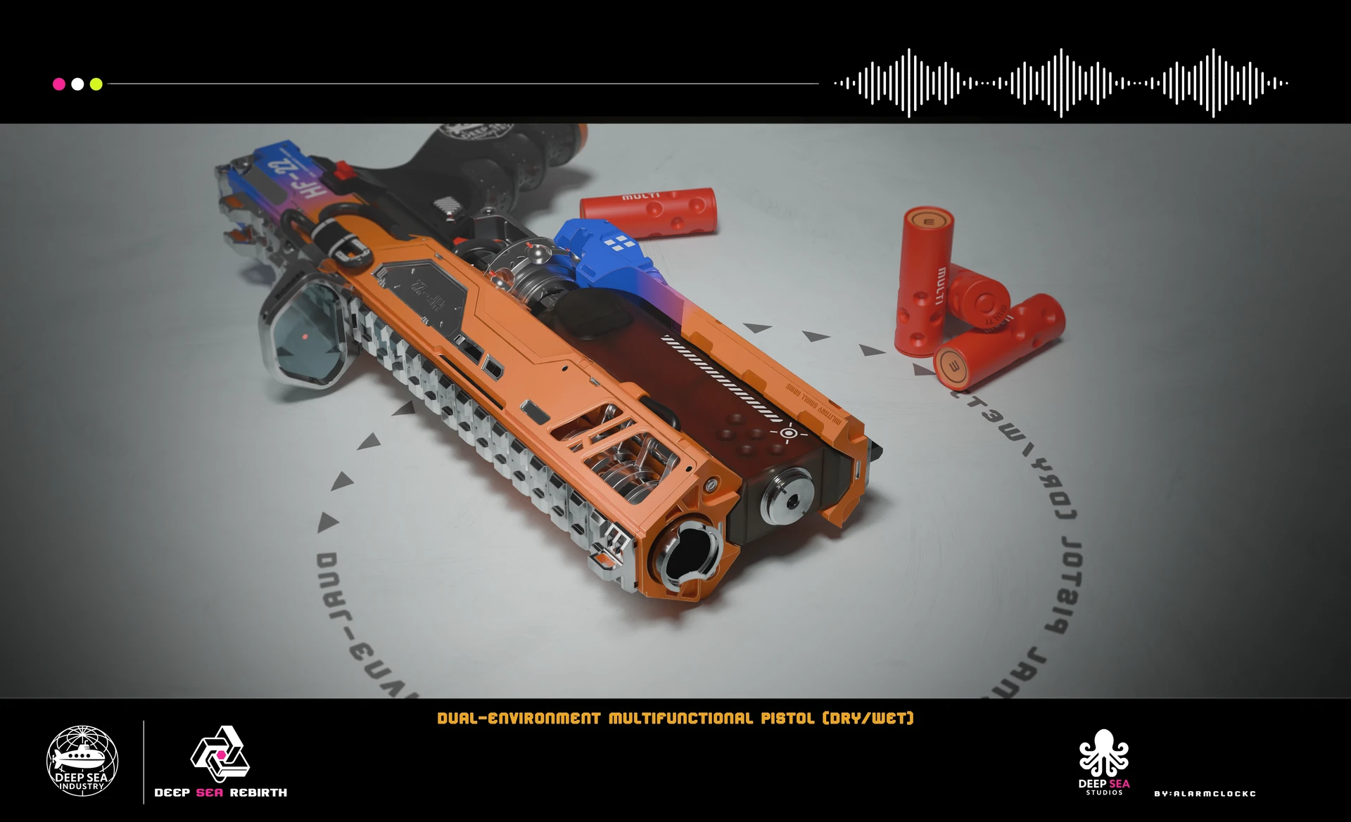 ArtStation - HF-22 Multi-purpose Pistol