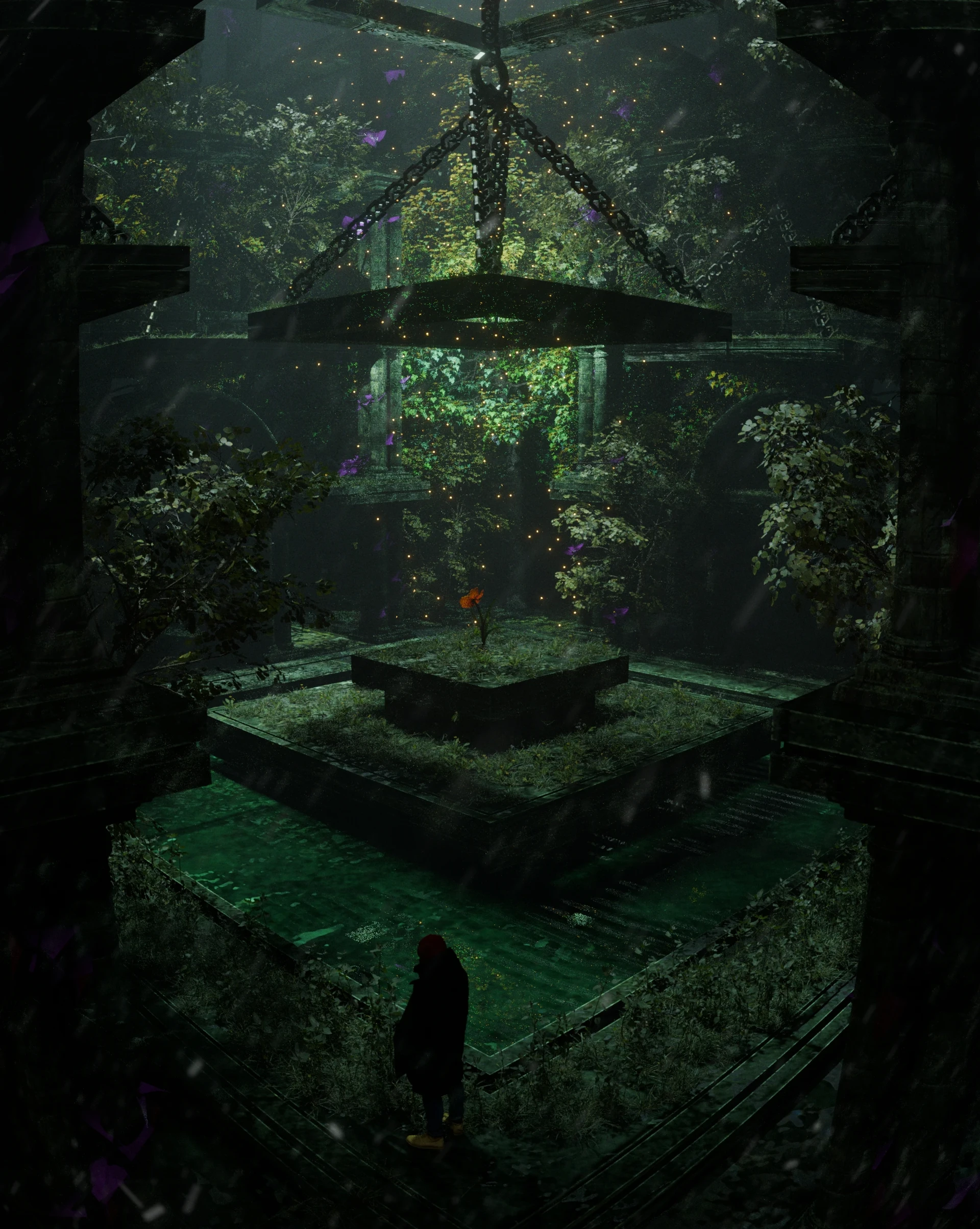 ArtStation - GARDEN UNDER JUNGLE