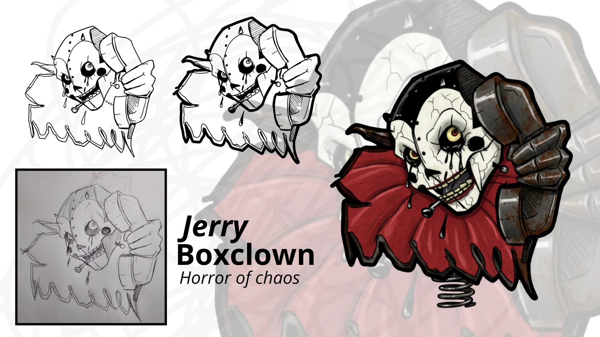 ArtStation - Jerry The Box Clown