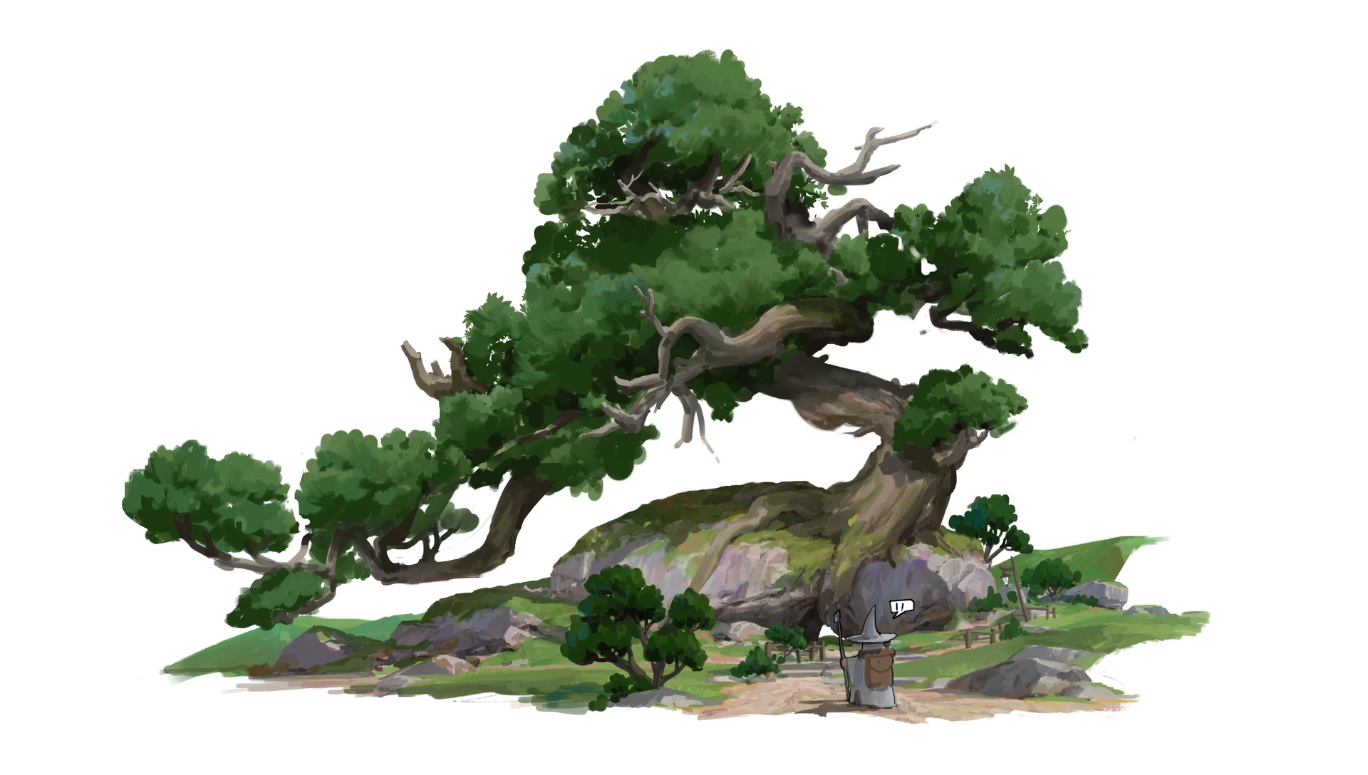 ArtStation - 树的练习