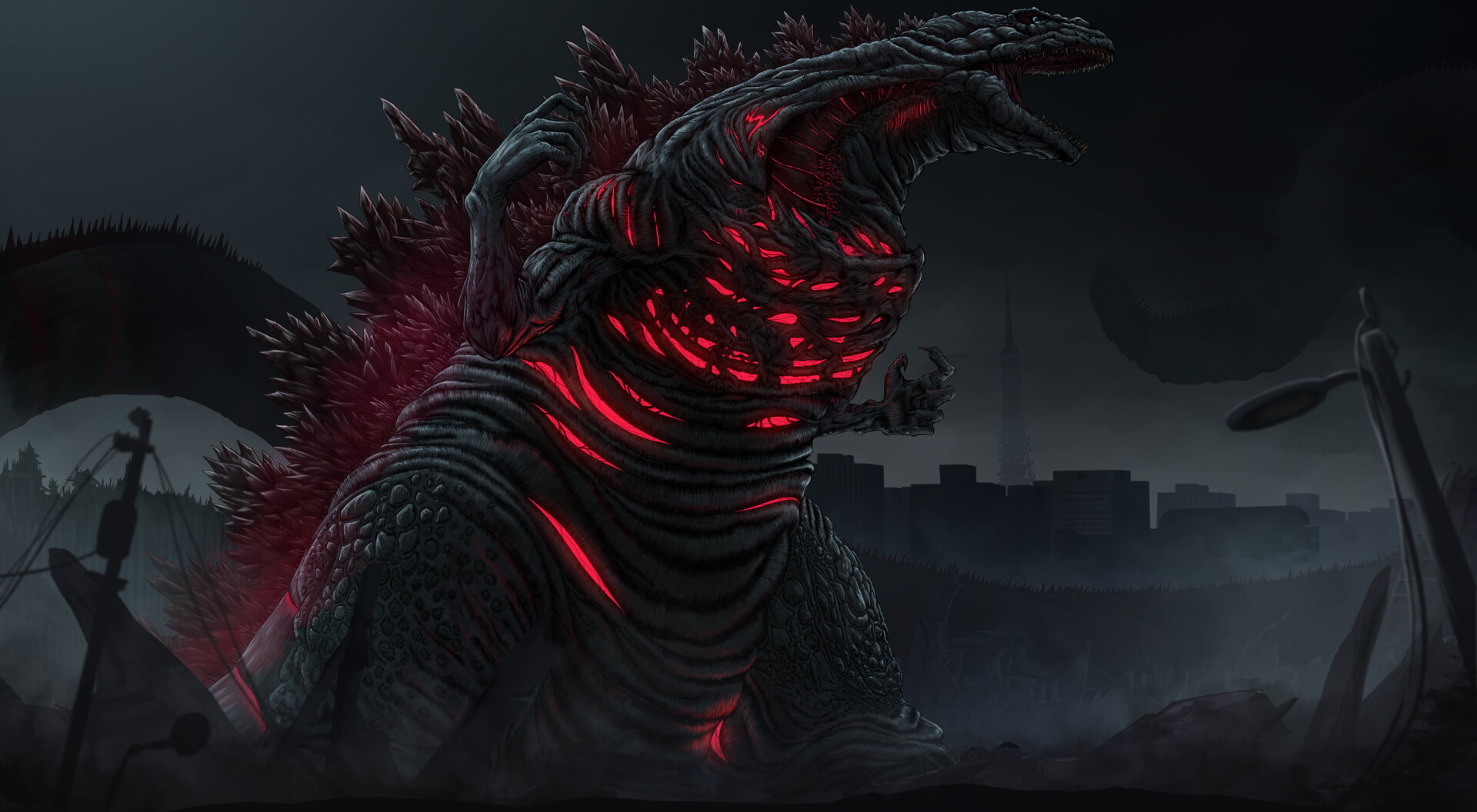 ArtStation - Shin Godzilla Illustration