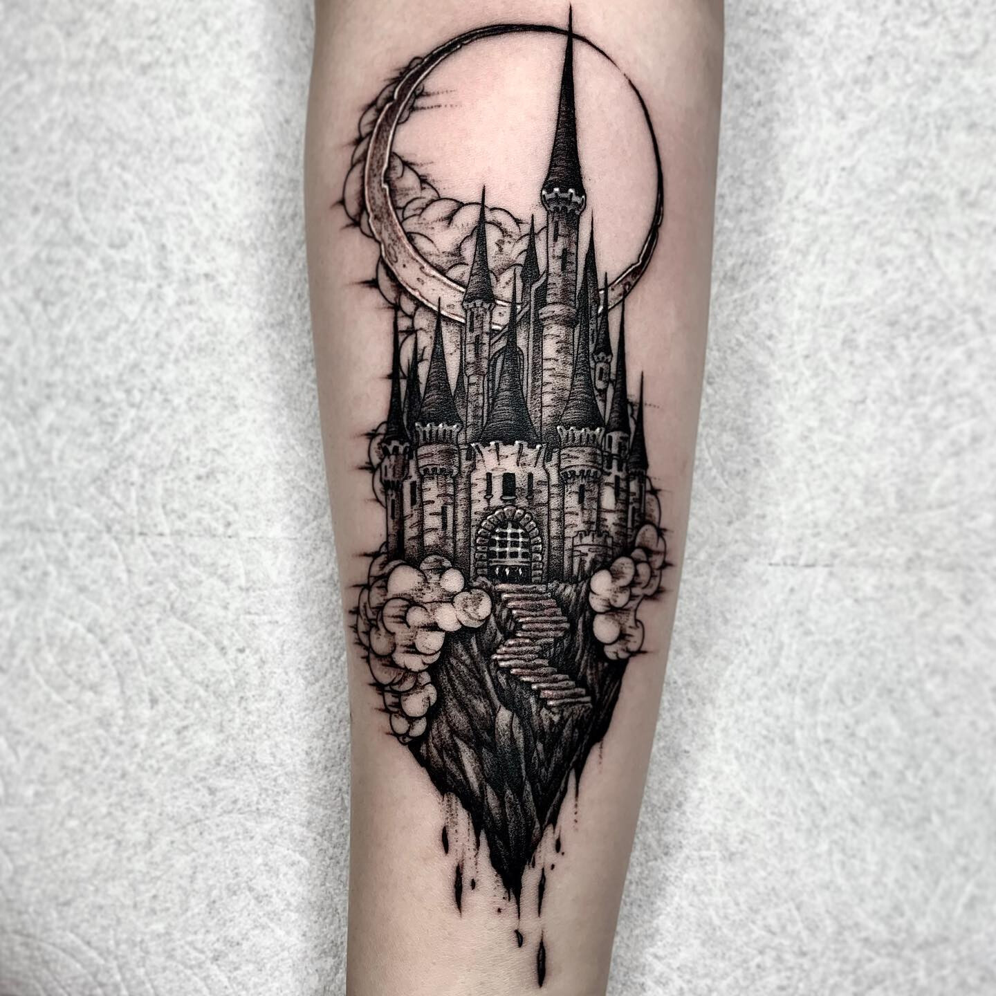 ArtStation - Castle Tatto Designs - Made By Shadow Craft