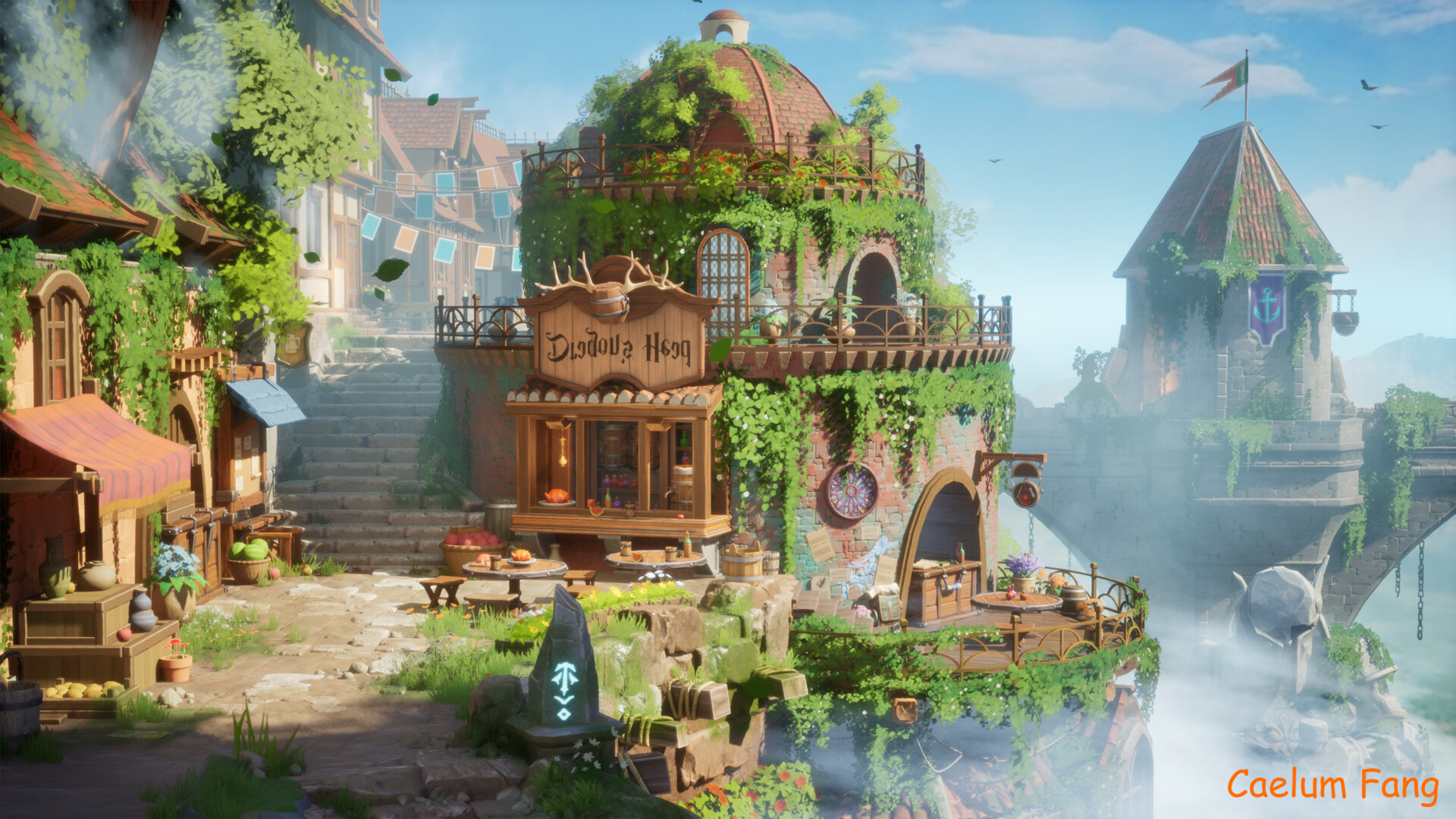 ArtStation - The Hanging Haven