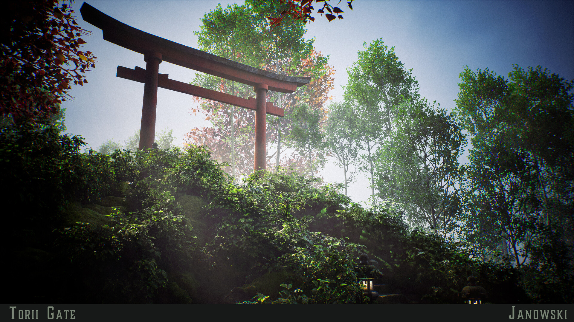 torii gate wallpaper engine