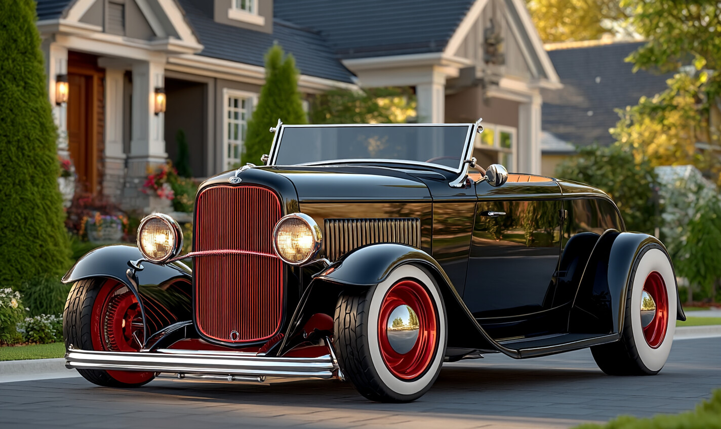 ArtStation - Ford Convertible