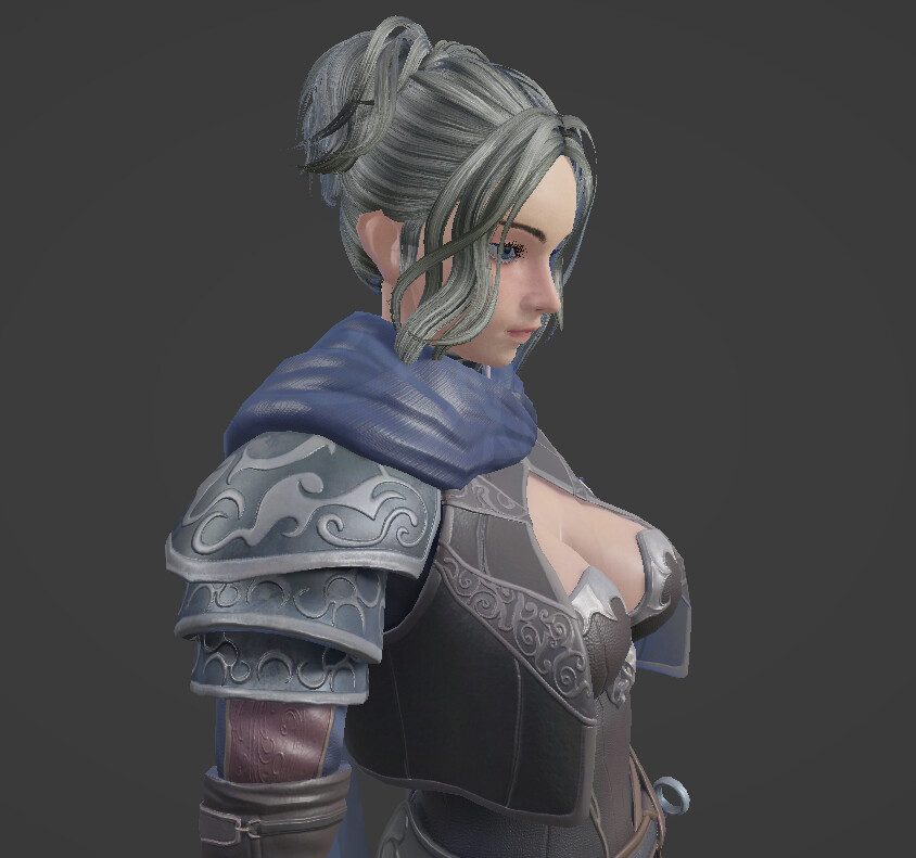 ArtStation - Woman Assassin_Remake