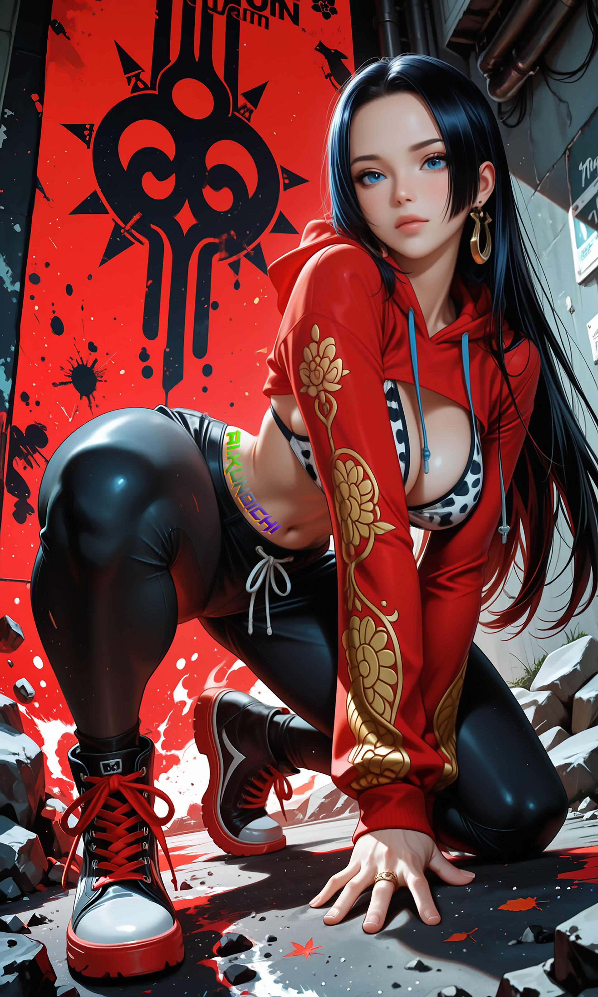 ArtStation - 🖤Boa Hancock | One Piece🐍