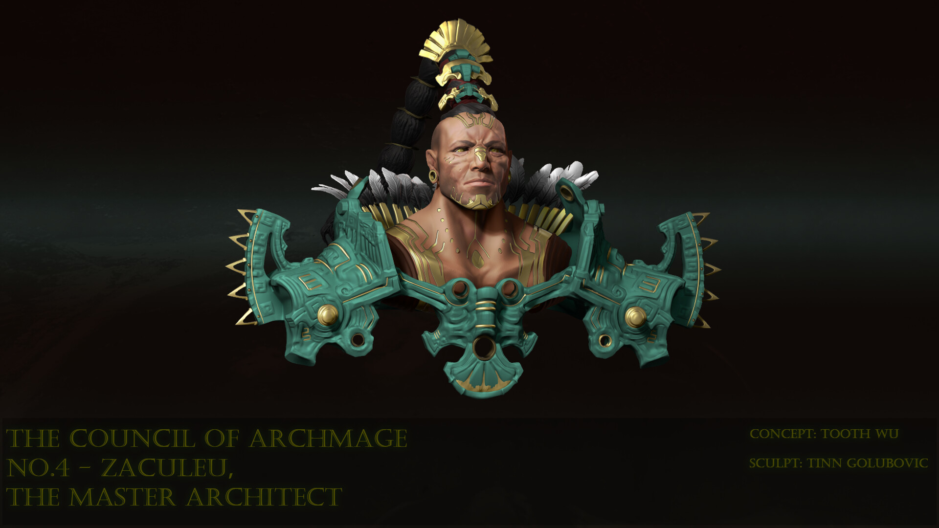 ArtStation - The Council Of Archmage NO.4-Zaculeu，The Master Architect