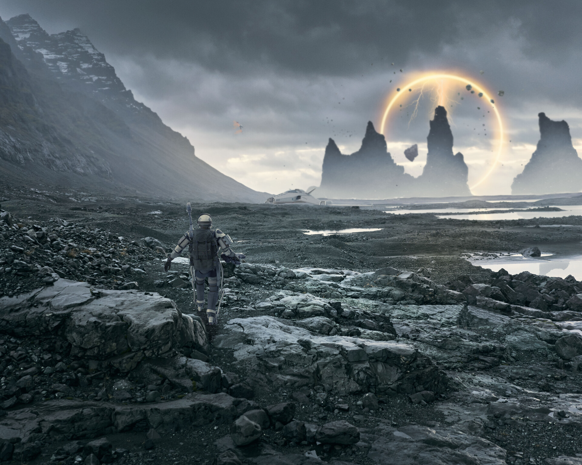 ArtStation - Dark Techno-Fantasy Concept Art