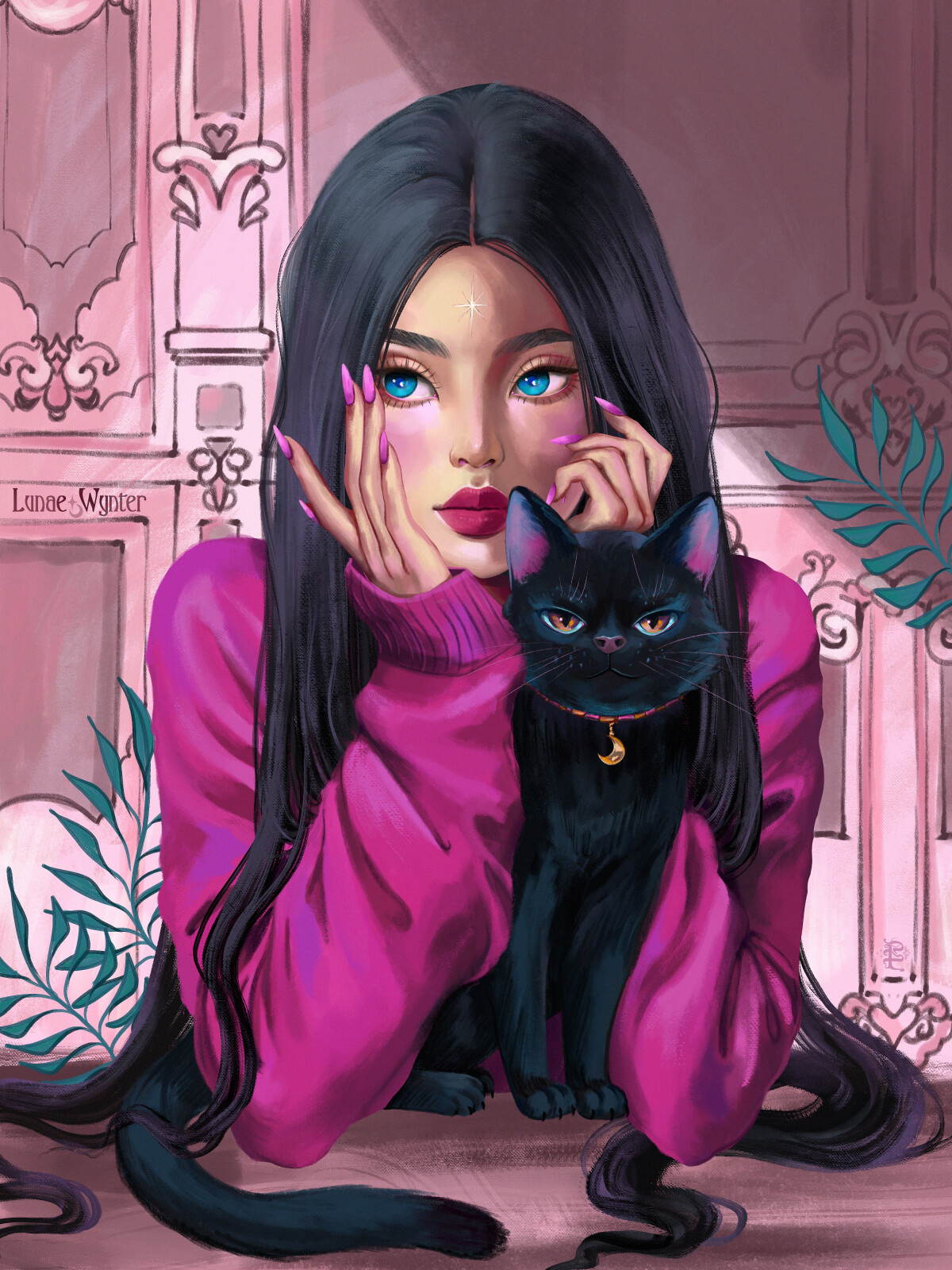 ArtStation - Moon Kitty