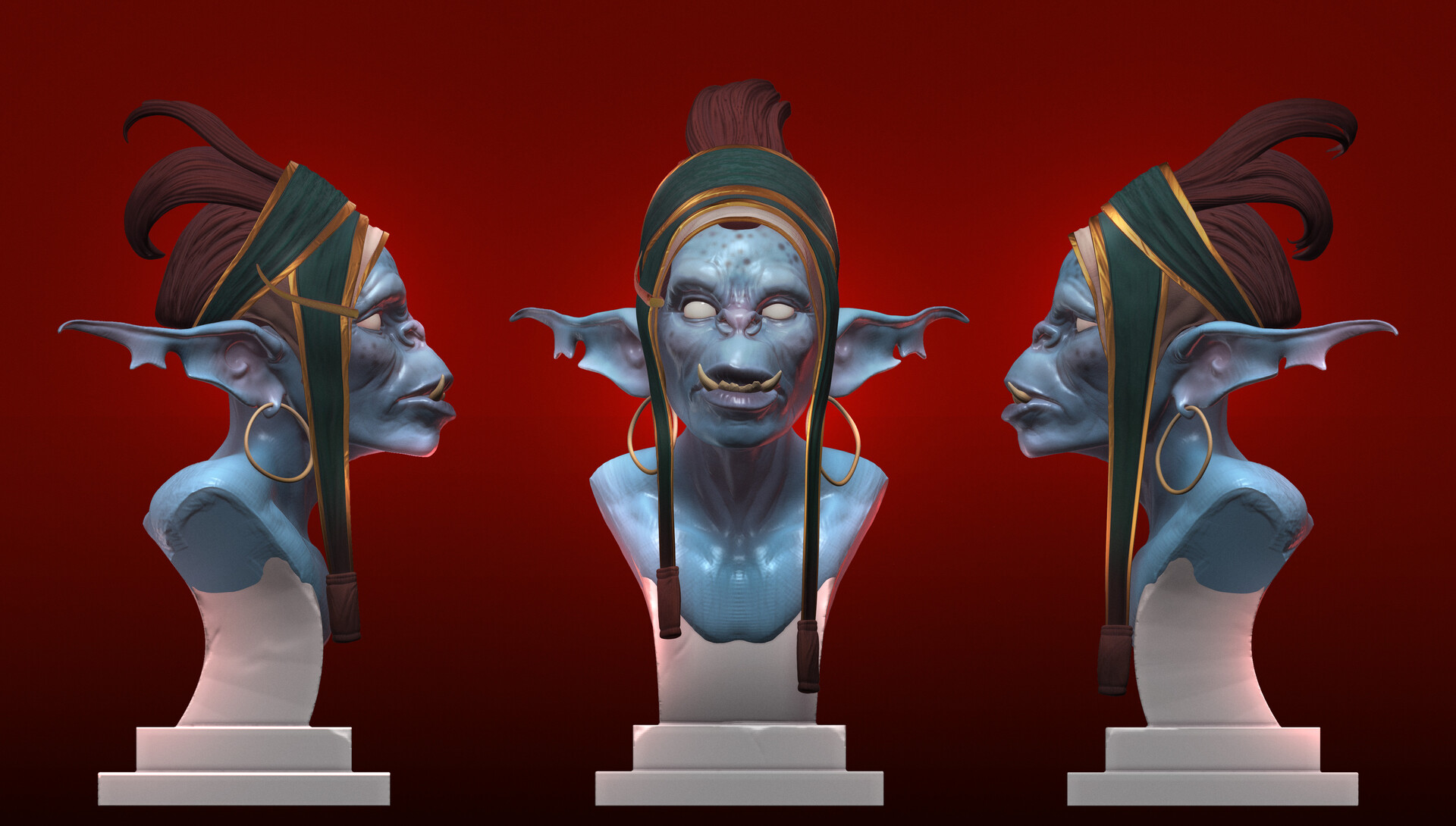 ArtStation - Orck shaman