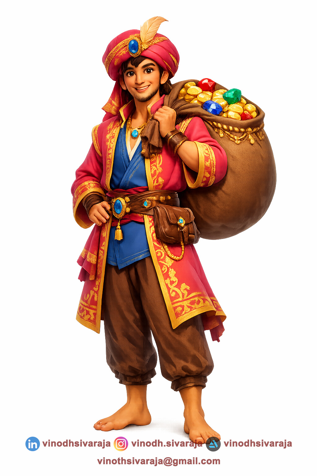 ArtStation - Aladdin Character Design