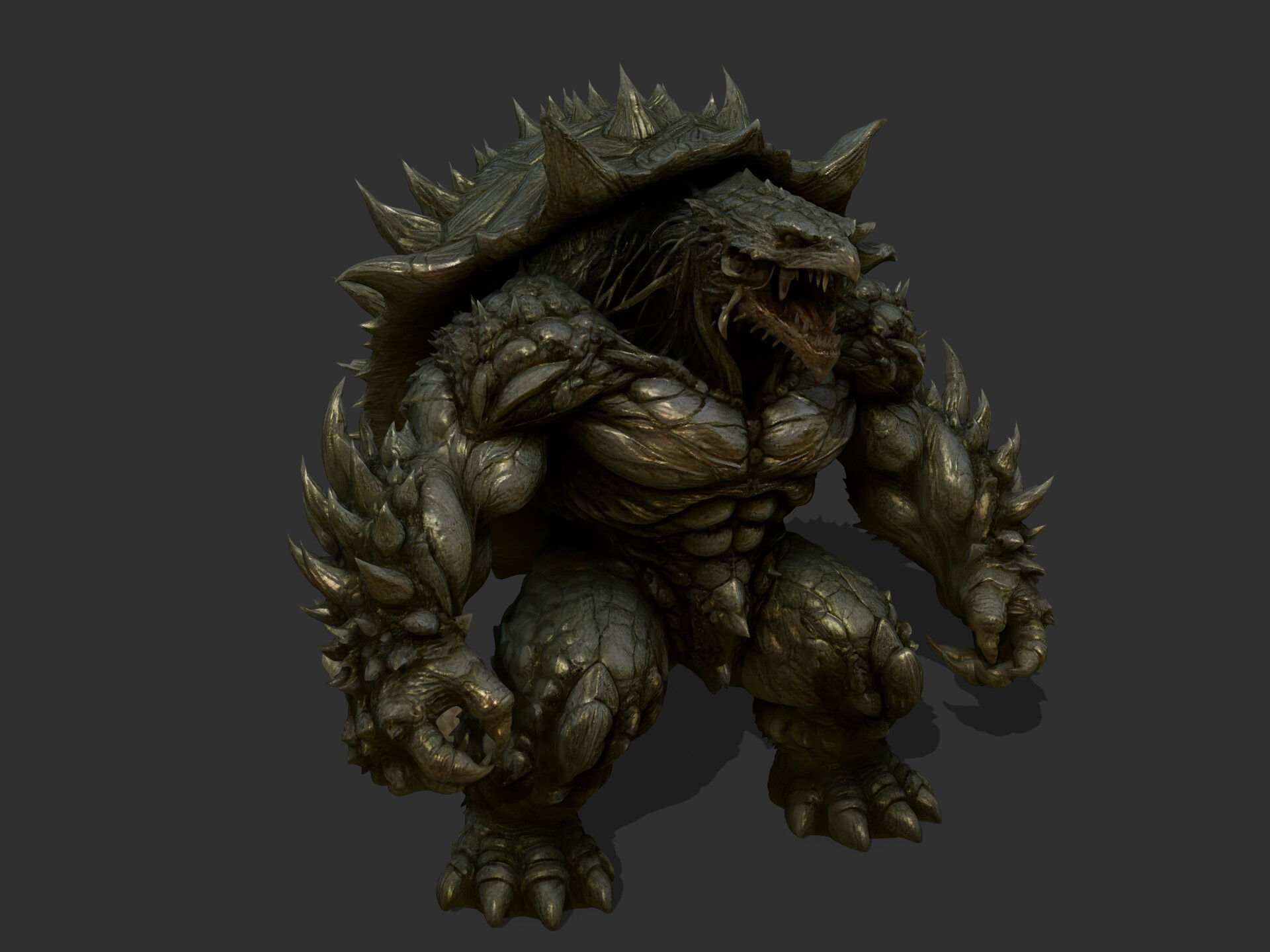 ArtStation - Creature Character – Full Production Breakdown (Personal)