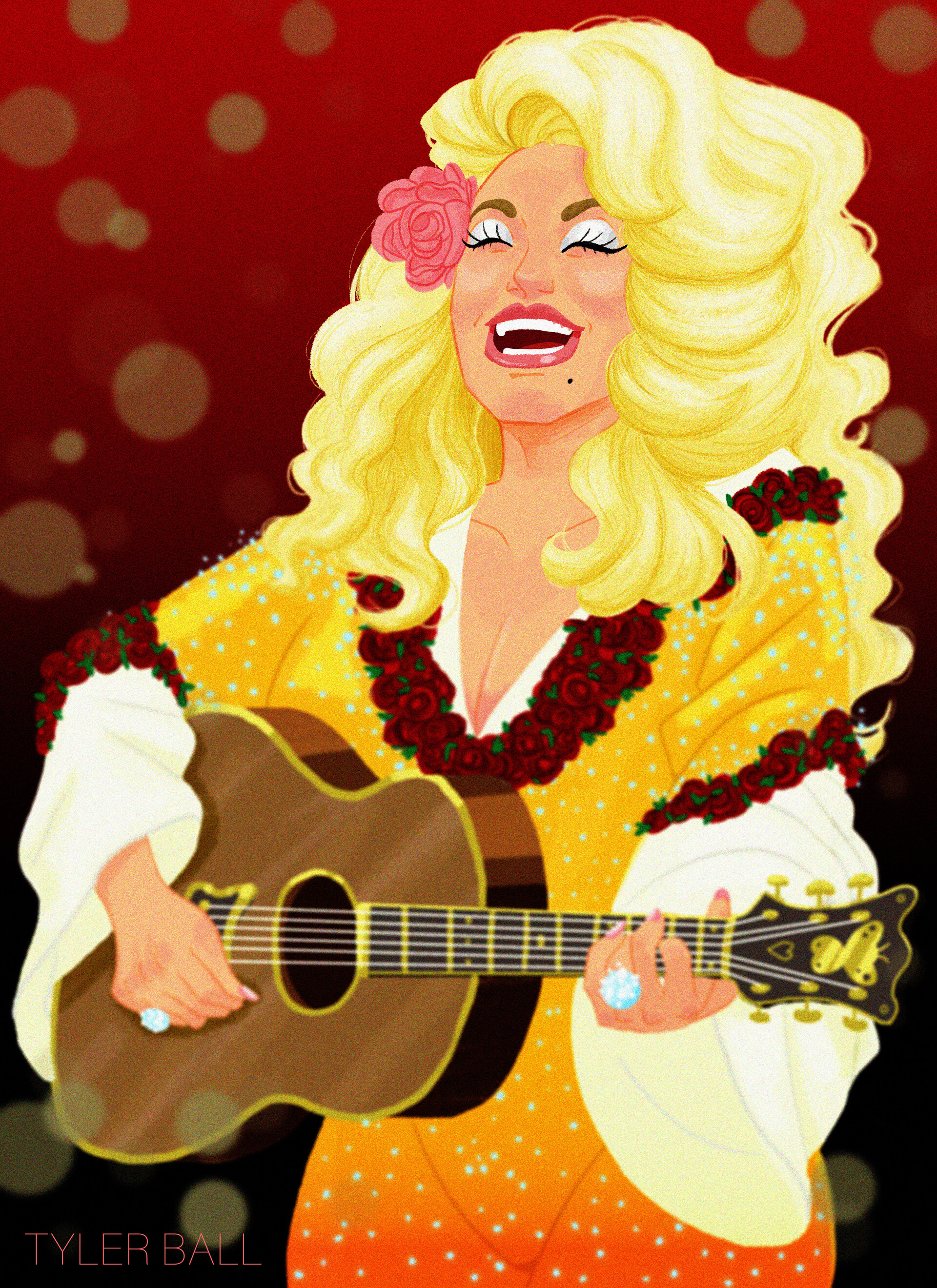 ArtStation - Dolly Parton