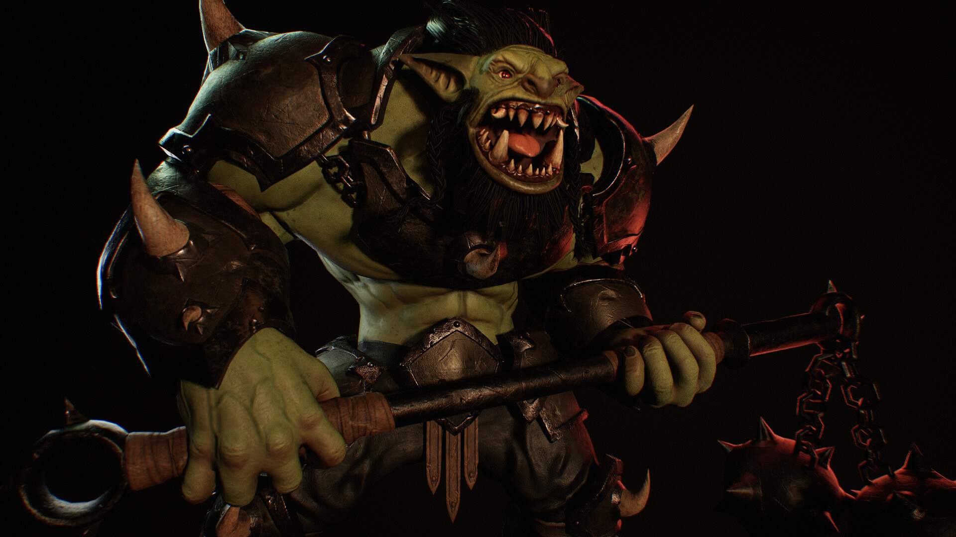 ArtStation - Orc Warrior