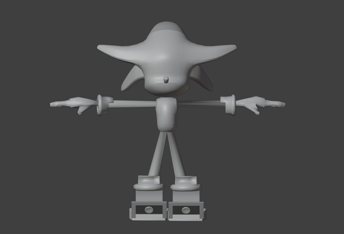 ArtStation - Shadow model WIP