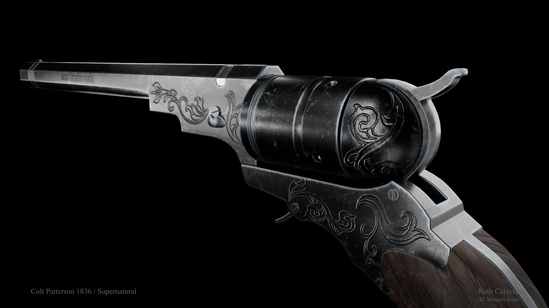 ArtStation - Colt Patterson 1836 / Supernatural