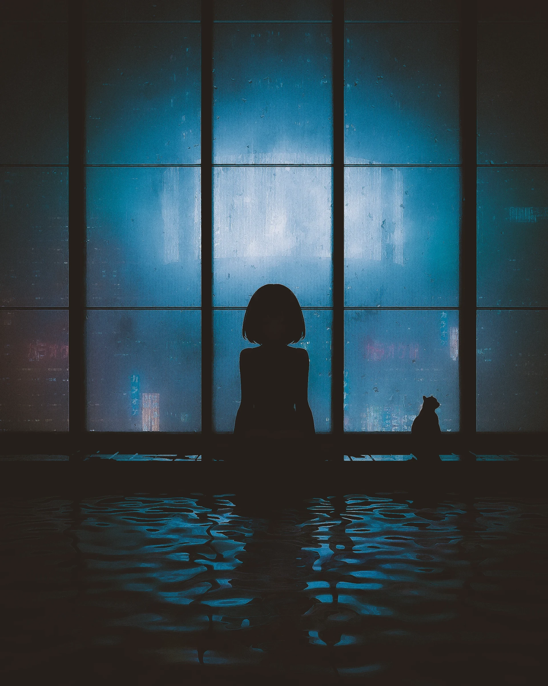 ArtStation - Night Swim