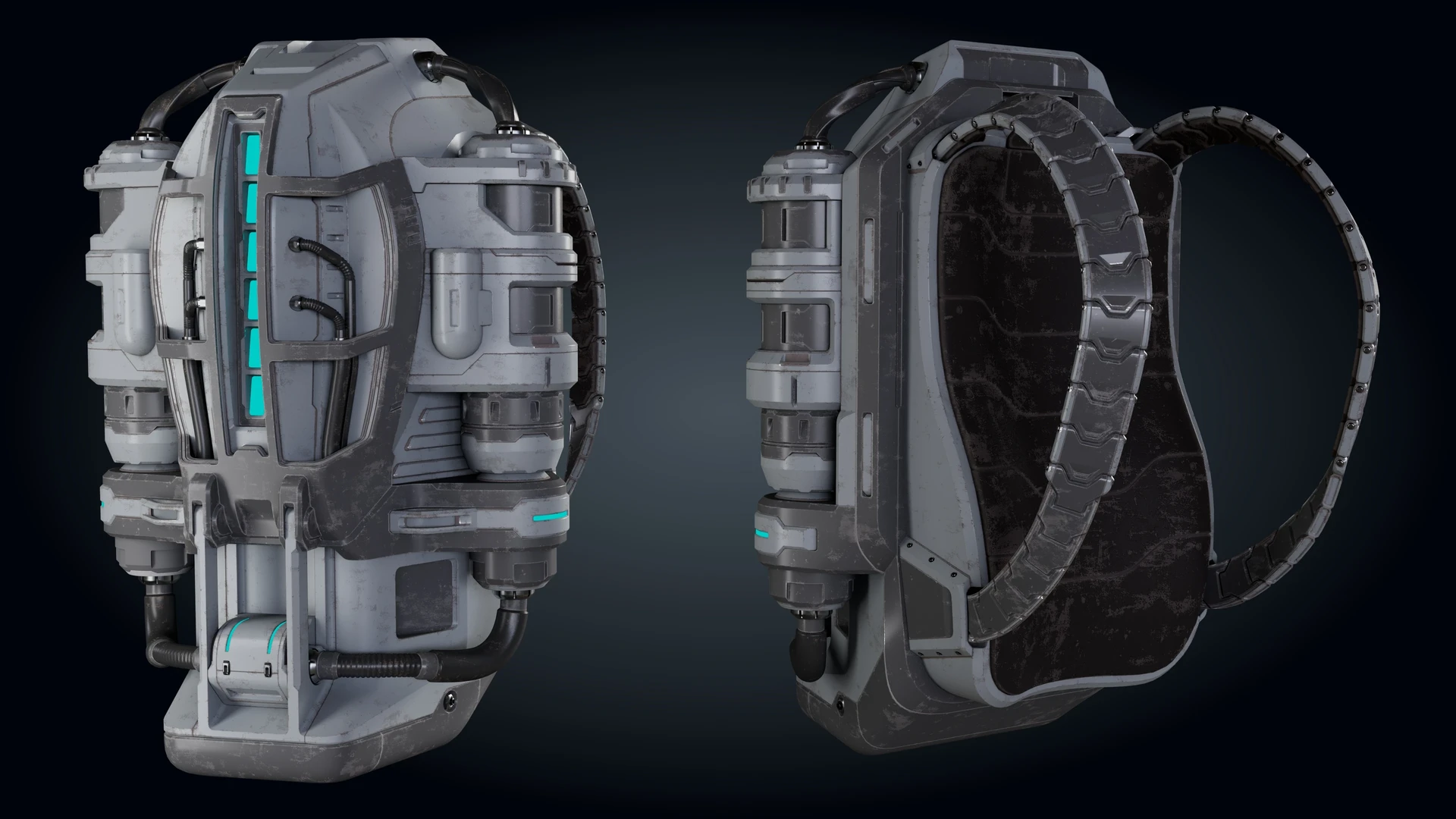 ArtStation - Sci-Fi Backpacks