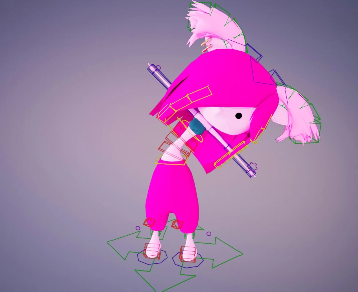 ArtStation - Pandy Rig And Model