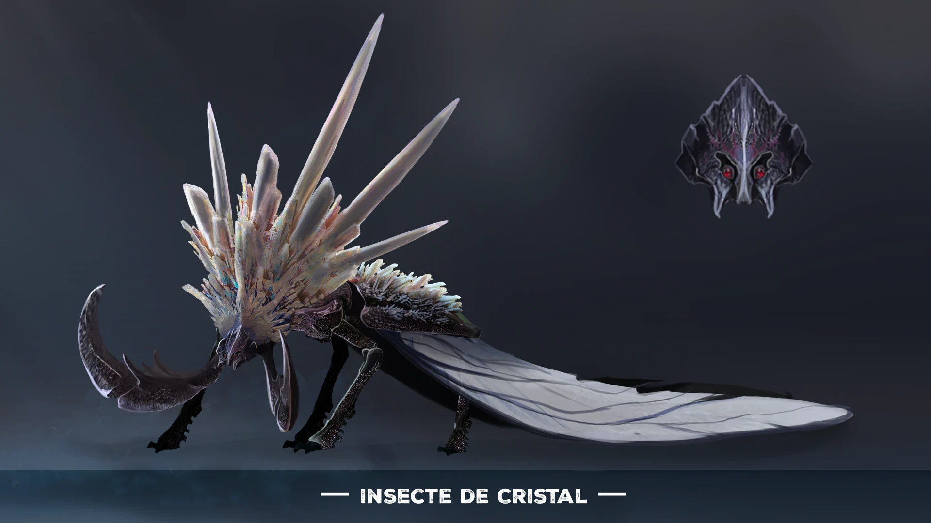 ArtStation - Concept - Crystal bug and Sorcerer