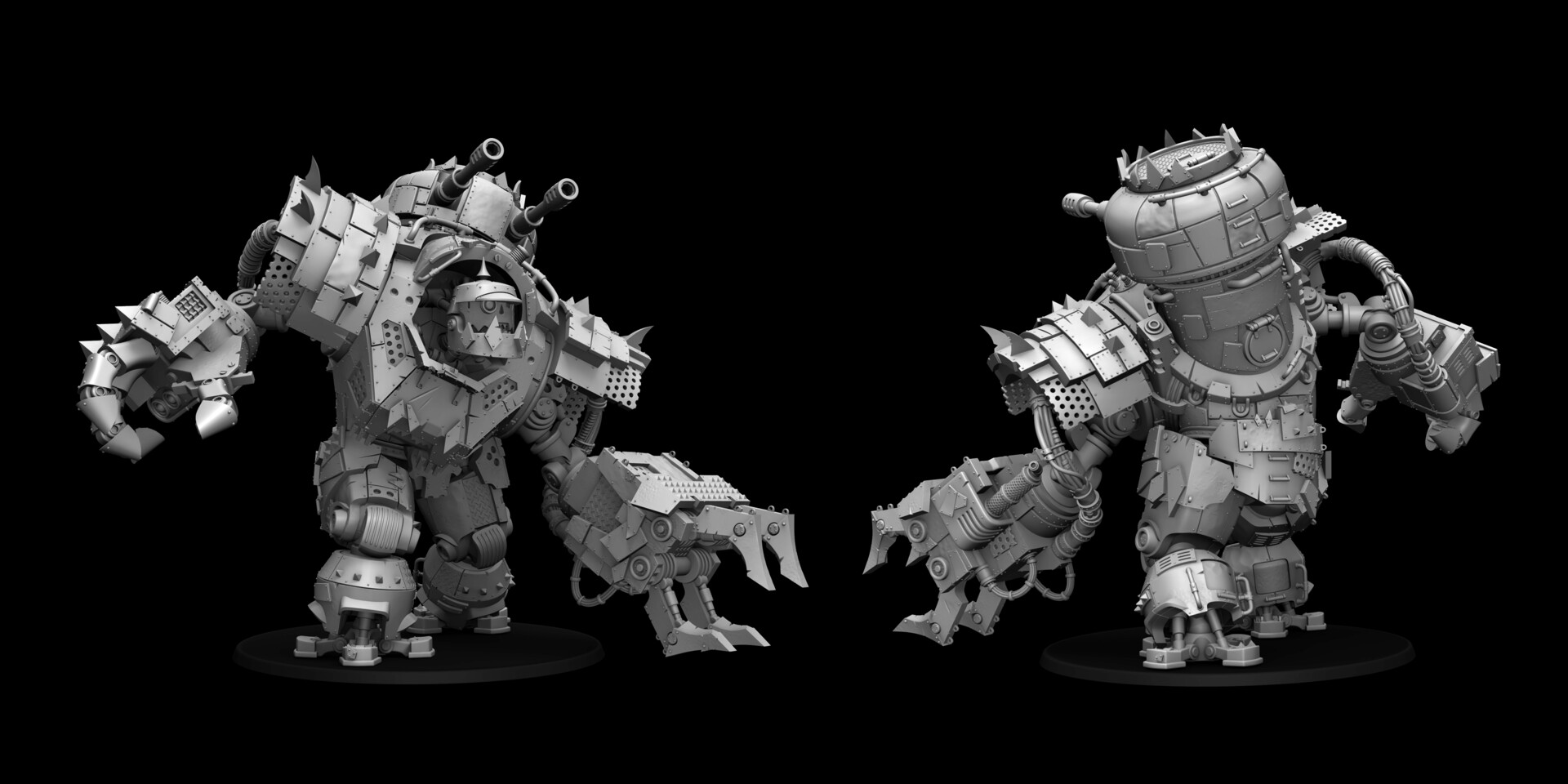 ArtStation - Ork mega steppa