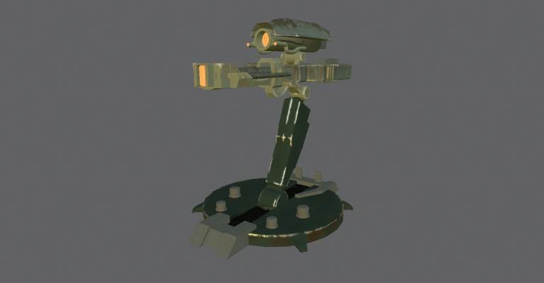 ArtStation - Turret