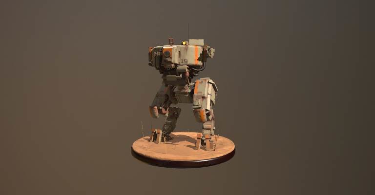 ArtStation - Rusty Mech