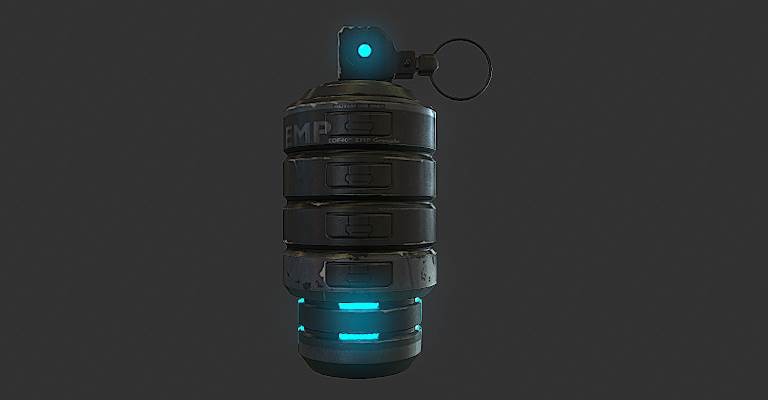 ArtStation - EMP Grenade