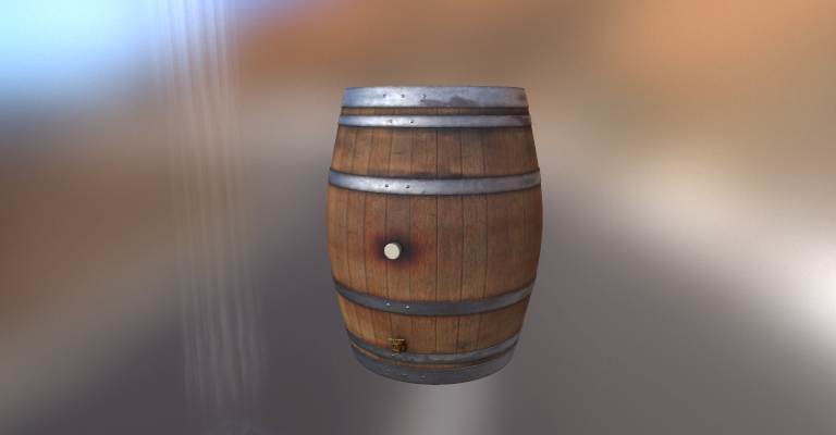 ArtStation - 2D Games Design Coursework Barrel