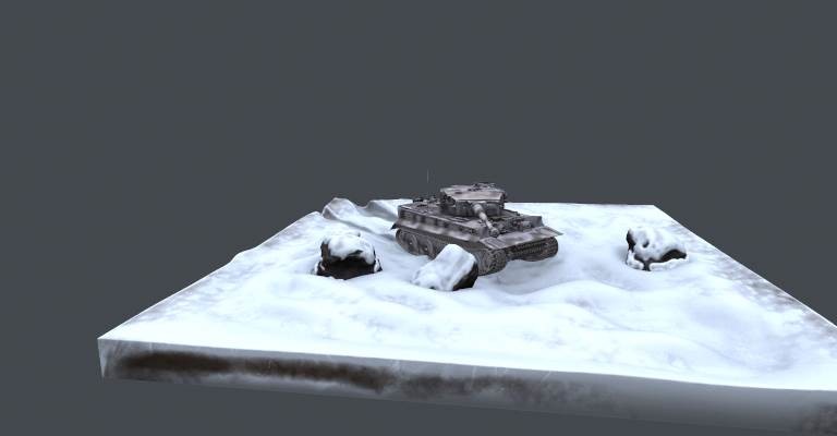 ArtStation - Tiger 1 Tank