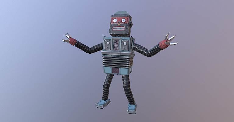 ArtStation - Retro Robot