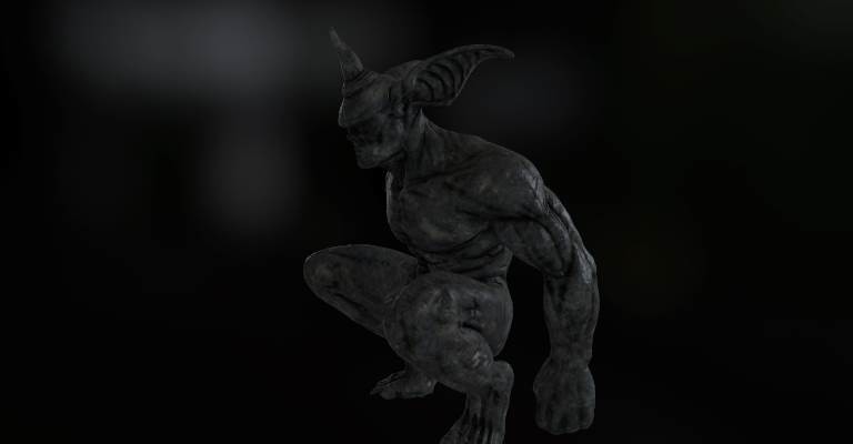 ArtStation - Stone Gargoyle