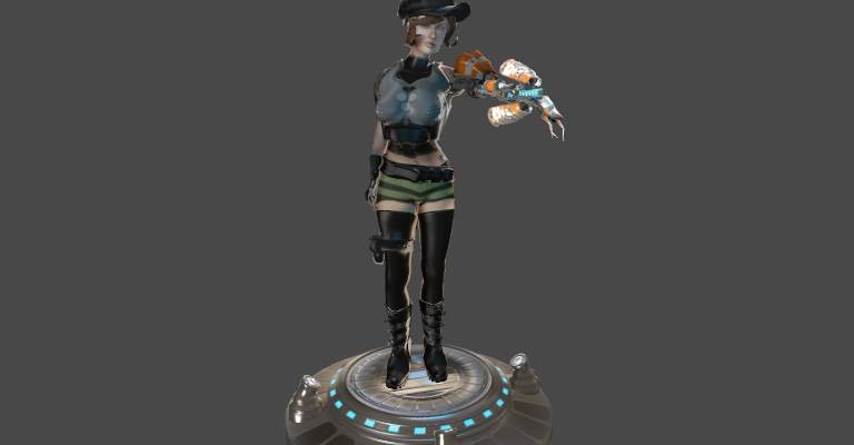 ArtStation - Engineer Girl