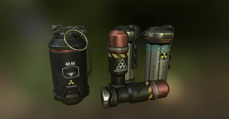 ArtStation - Elysium Grenade Set