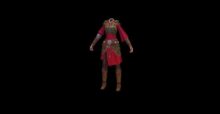 ArtStation - Armor Kumi WIP
