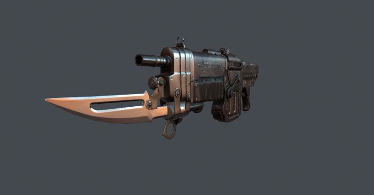 ArtStation - Lancer weapon
