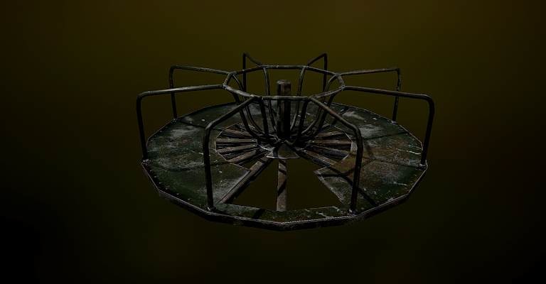 ArtStation - Spinning wheel