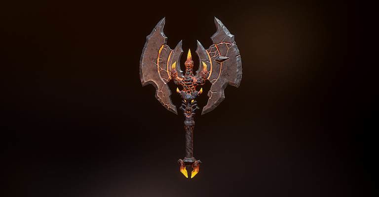 ArtStation - Demon Axe