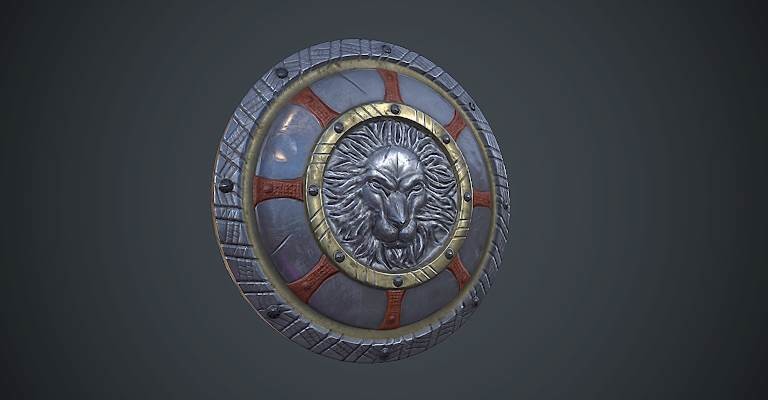 ArtStation - lion_shield.mview