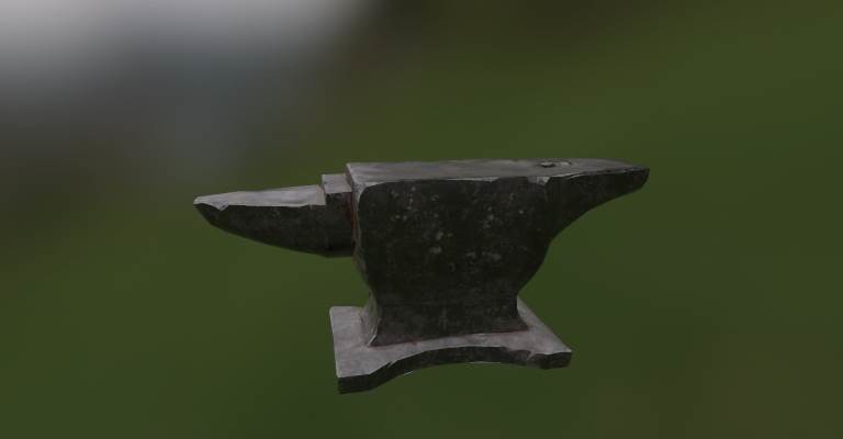 ArtStation - Blacksmith Forge Anvil